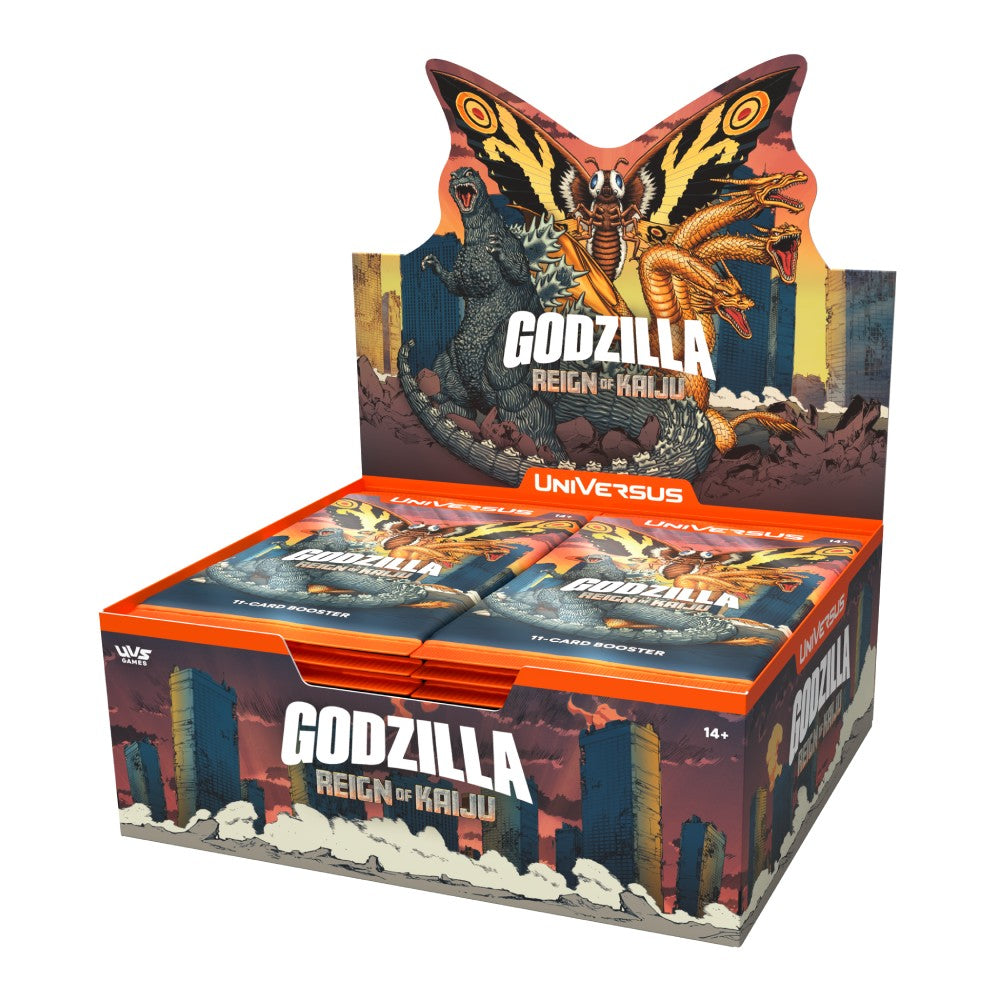 UniVersus Booster Box Godzilla Reign of Kaiju